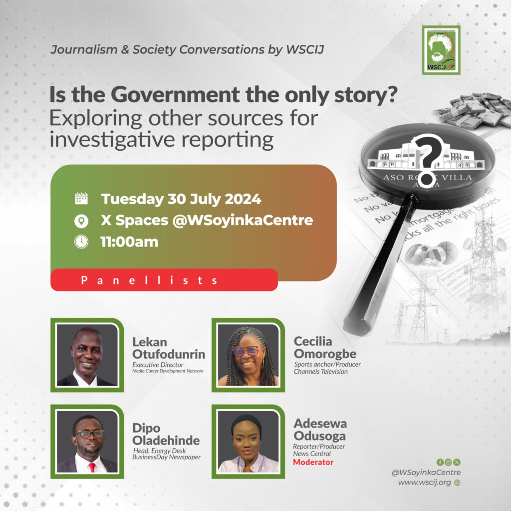 Unlocking Investigative Insights: Join #WSCIJ Conversations on Media Accountability - KANEMPRESS