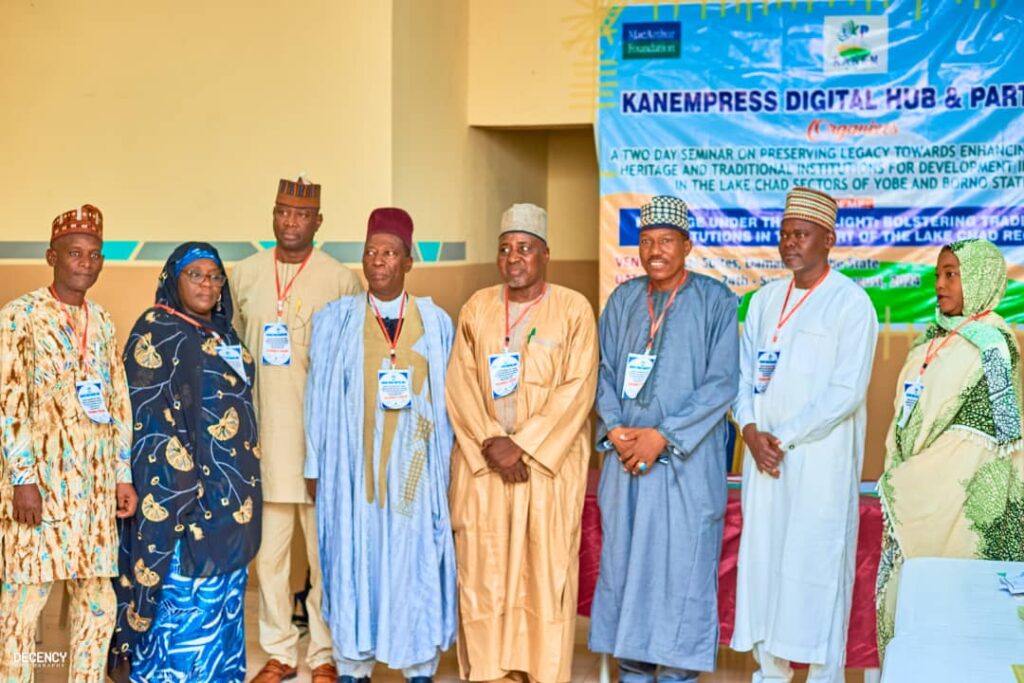 KANEM PRESS DIGITAL HUB & PARTNERS HOST TWO-DAY SEMINAR ON CULTURAL HERITAGE AND DEVELOPMENT IN ...